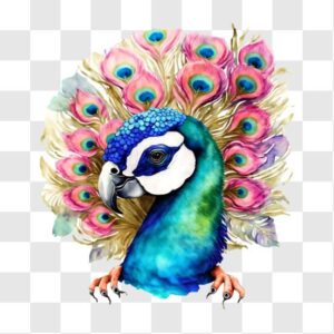 Cuáles son los colores del pavo real