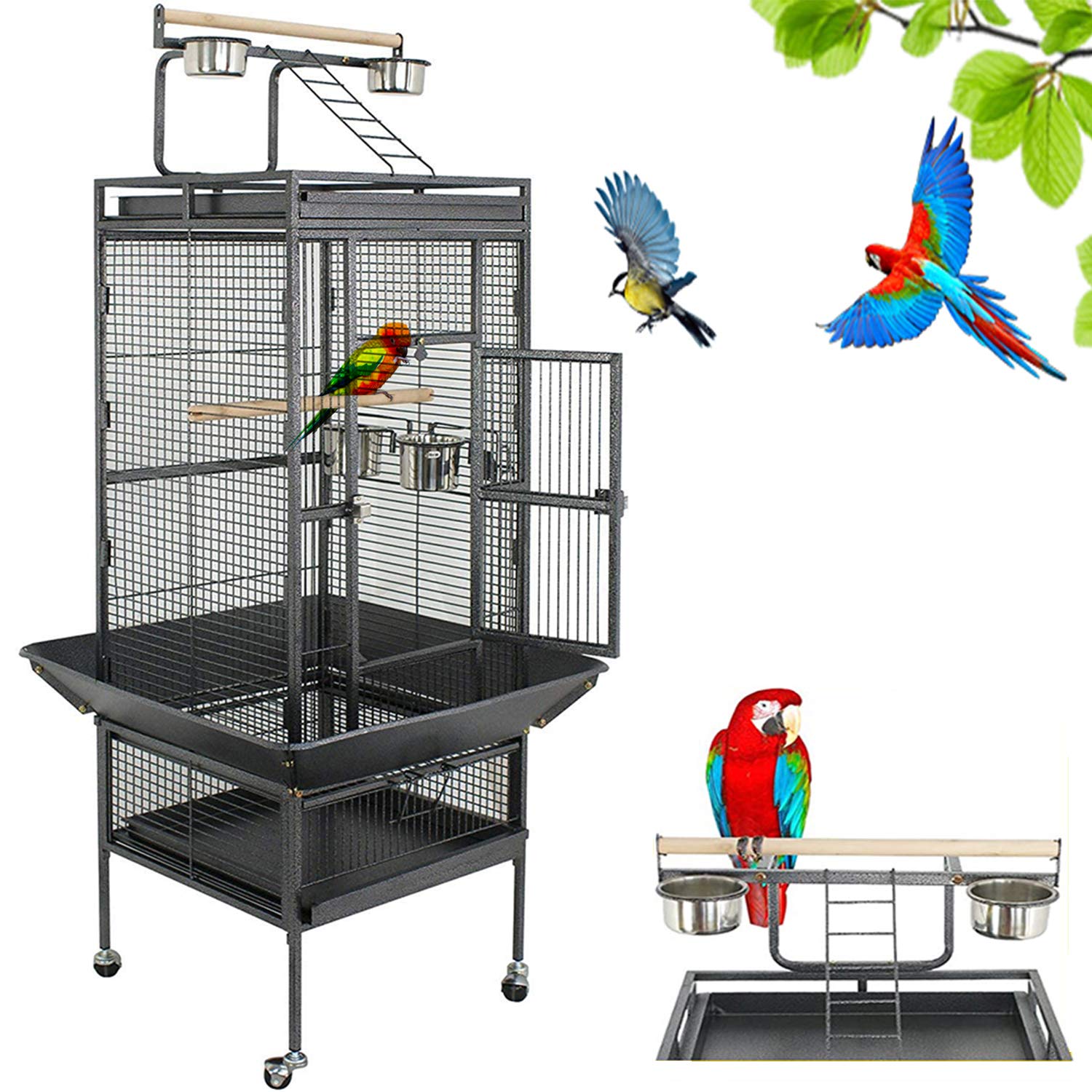 Cómo se llama la jaula grande para aves